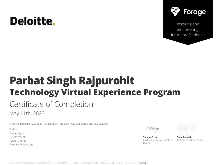 Parbat Singh Rajpurohit | Portfolio